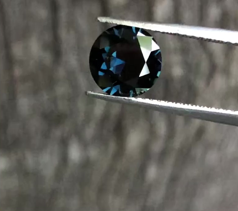 Elegant Teal Sapphire. M1153 – OZSAPPHIRES